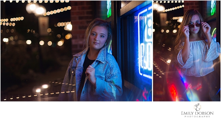 Alton Night Shoot | Downtown Alton Senior Photographer - Emily Dobson ...