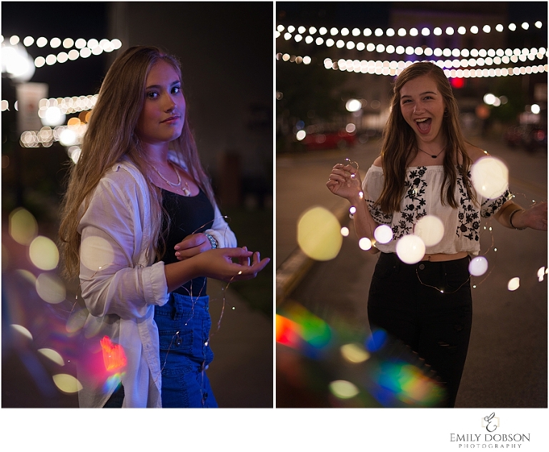 Alton Night Shoot | Downtown Alton Senior Photographer - Emily Dobson ...